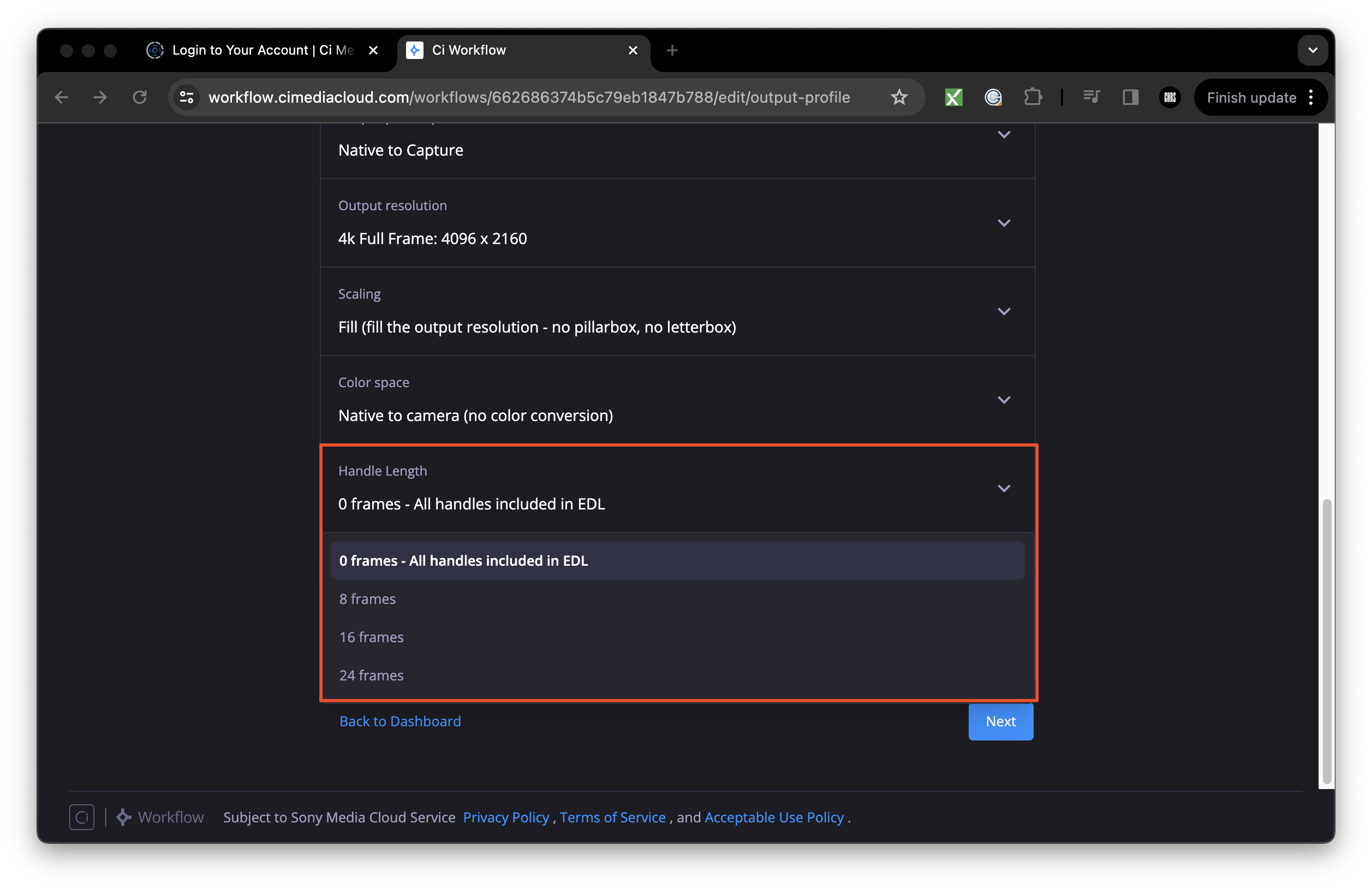 Ci Workflow – SONY | Ci Customer Success
