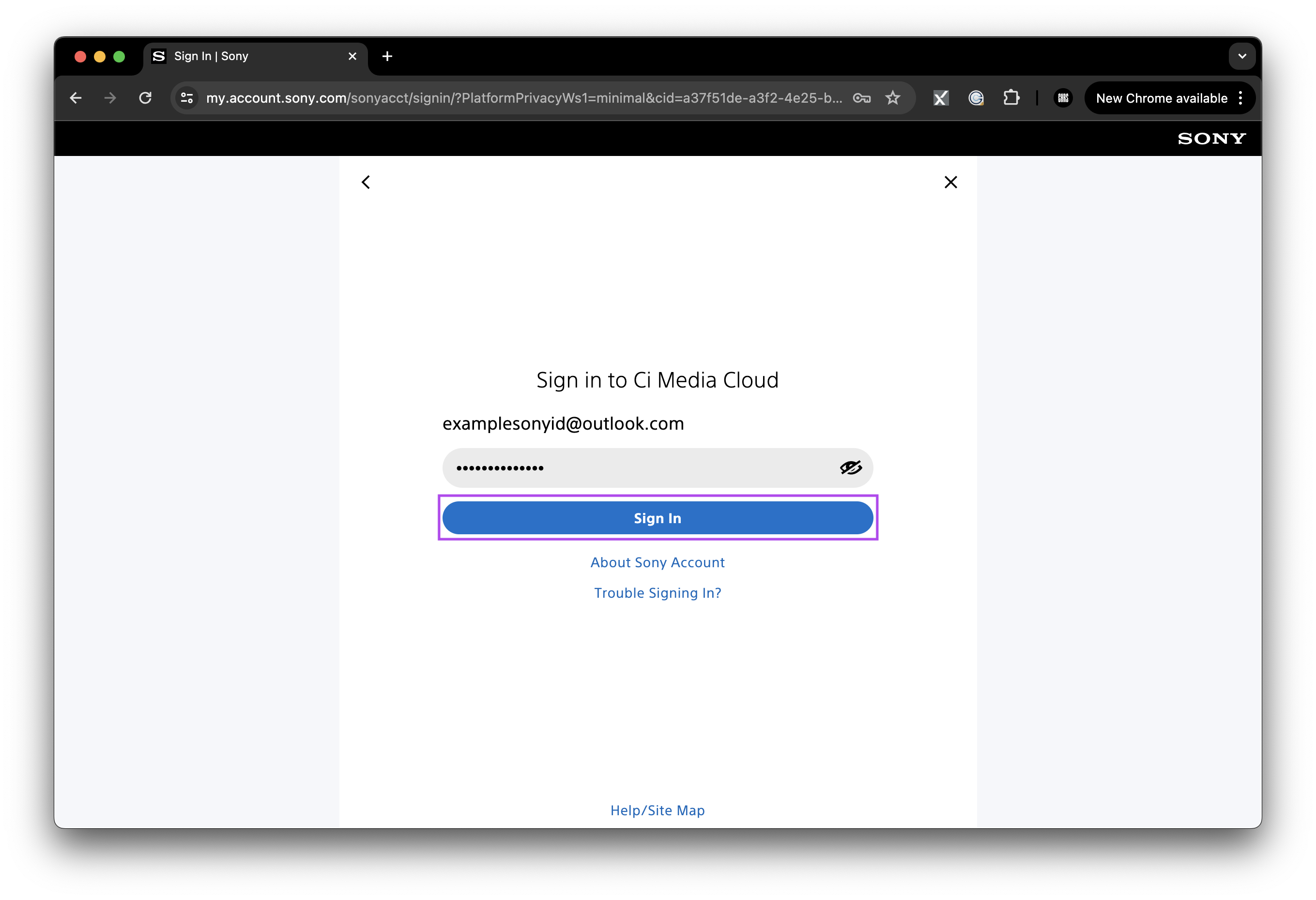 How to Authenticate with Sony Account (previously referred to as Sony ...