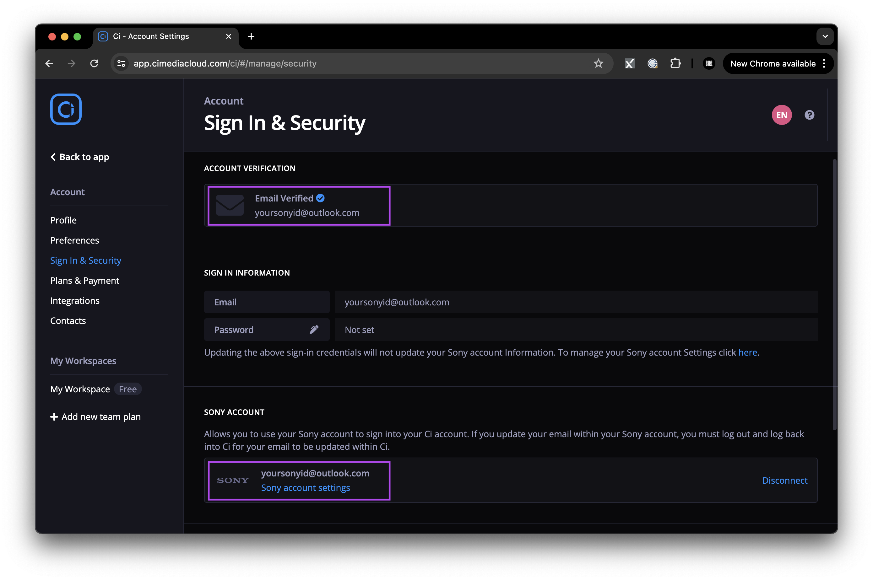 How to Authenticate with Sony Account (previously referred to as Sony ...