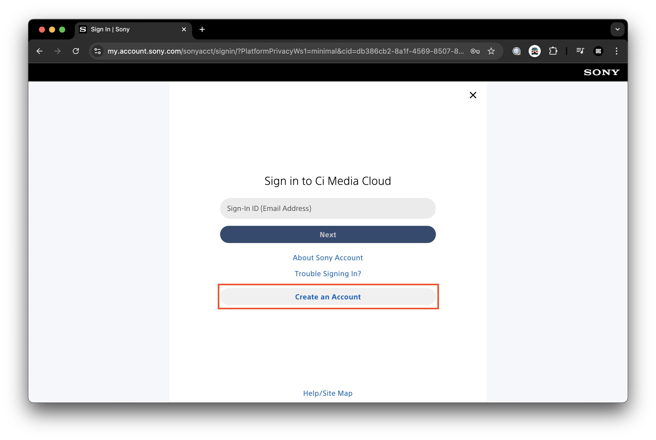 How to Authenticate with Sony Account (previously referred to as Sony ...
