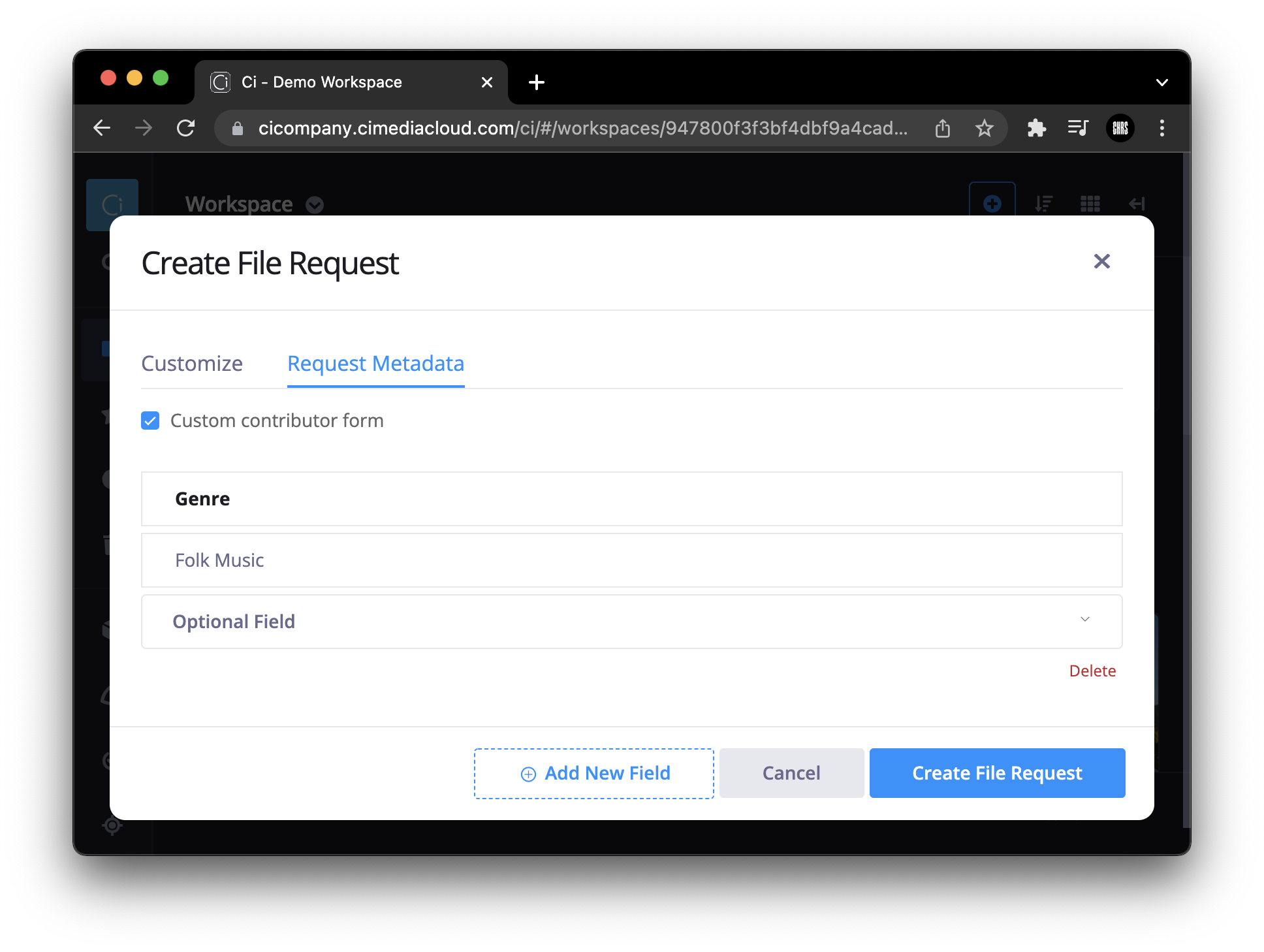 How to Request Files from a Contributor with File Request – SONY | Ci ...